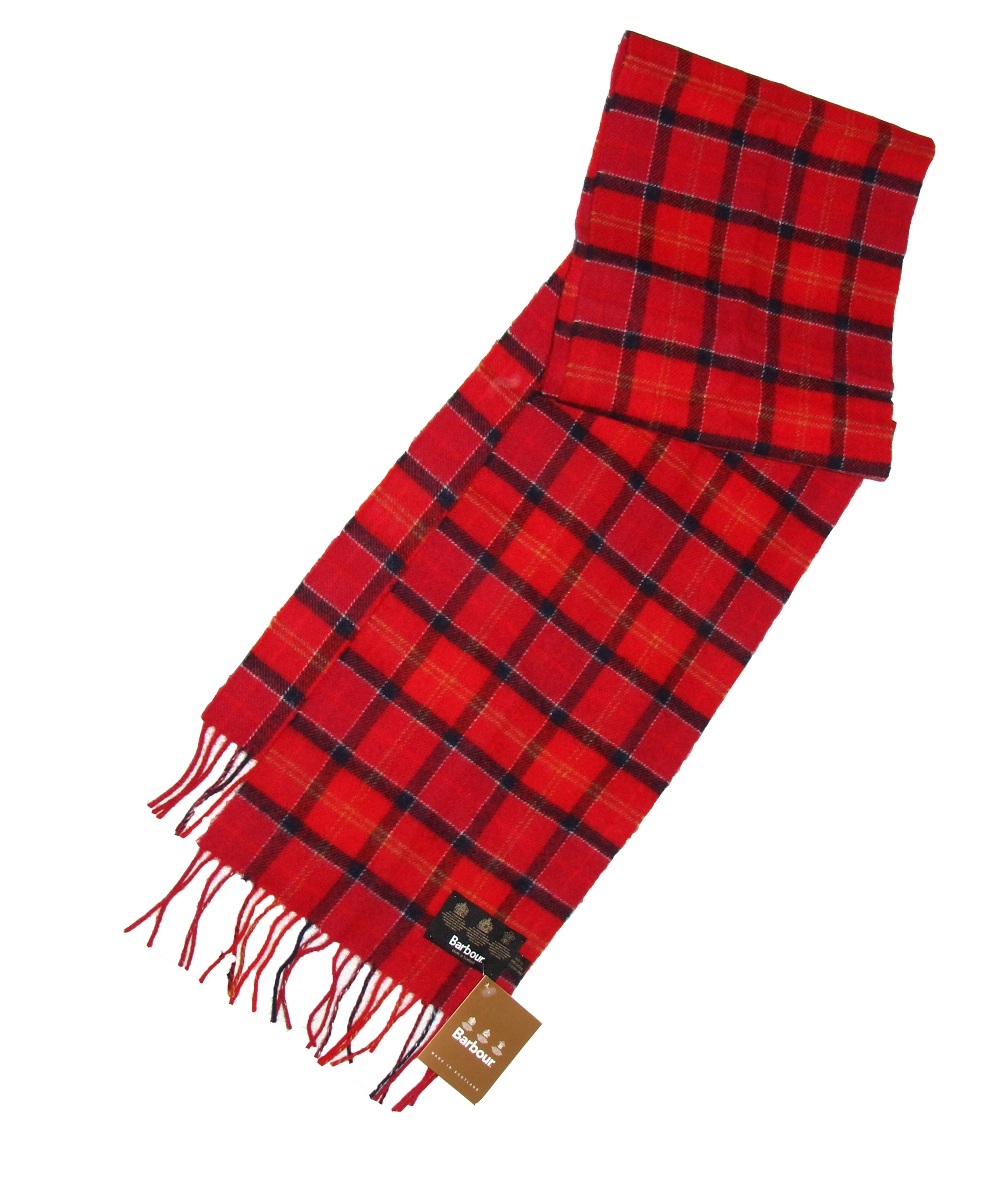 Barbour 100% Lambswool Scarf Barbour Tartan